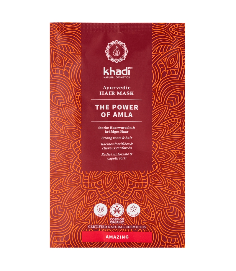 Masque capillaire ayurvédique racines fortifiées BIO amla Khadi 50g