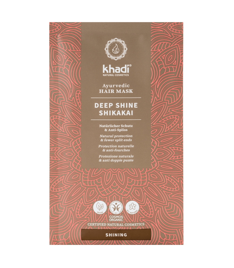 Masque capillaire ayurvédique protection BIO shikakai Khadi 50g