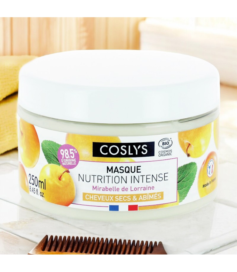 Masque nutrition intense BIO mirabelle Coslys 250ml