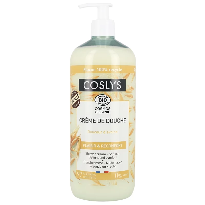 Crème de douche BIO douceur d'avoine Coslys 1l